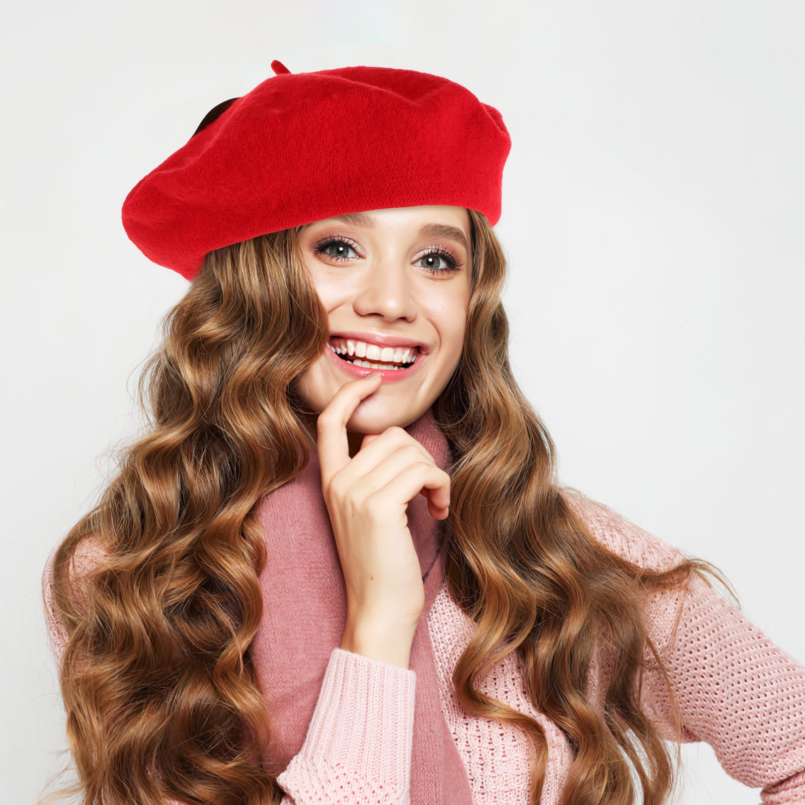 Click here for Writwaa Red Beanie Cap Acrylic Fibers 1pack Warmth... prices