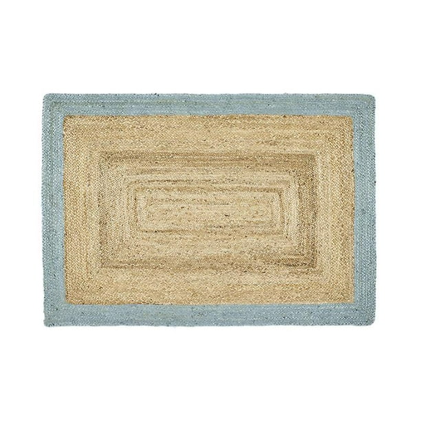 Origins Jute Jute Border Duck egg Runner Rugs Plain/Nearly Plain Rugs - Walmart.ca