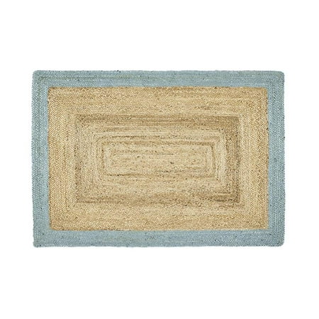 Origins Jute Jute Border Duck egg Runner Rugs Plain/Nearly Plain Rugs ...