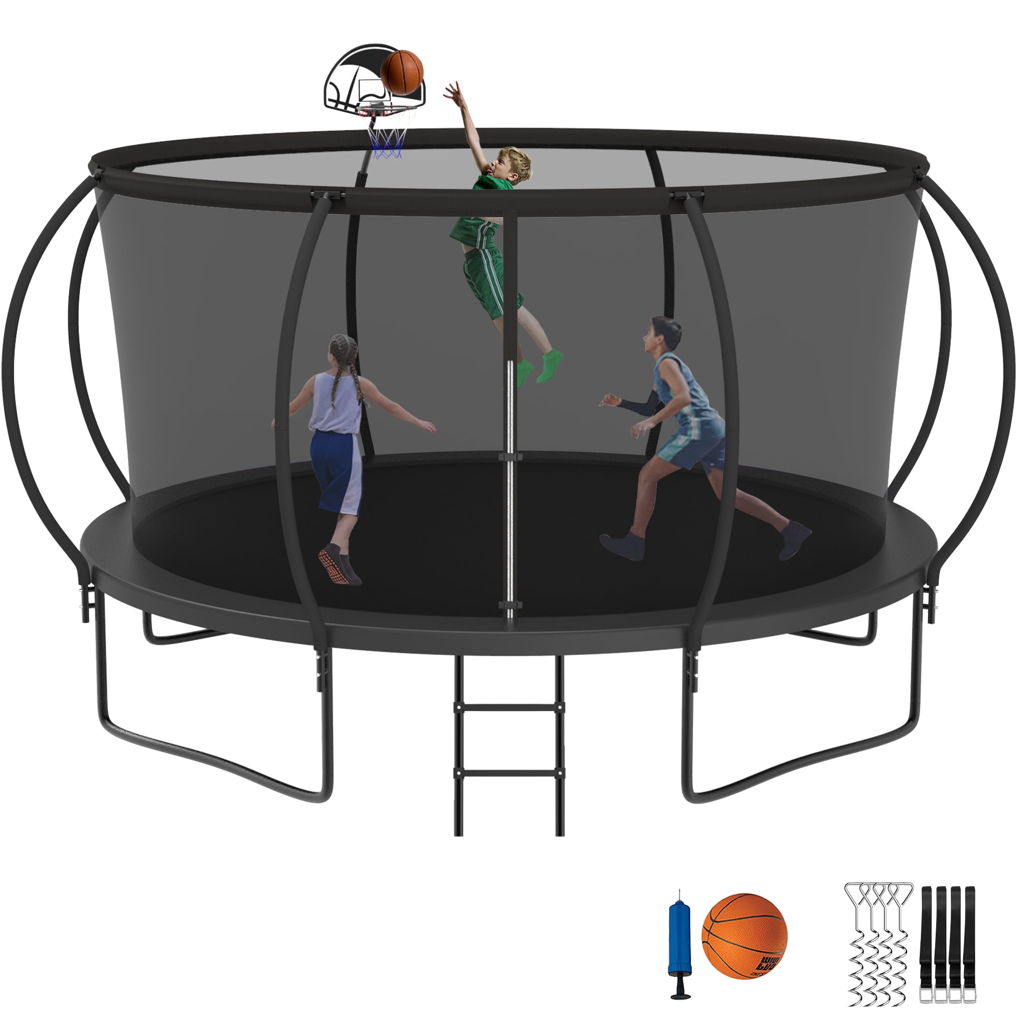 Click here for Jump Into Fun Trampoline 12 14 15 16ft  1200lbs Tr... prices