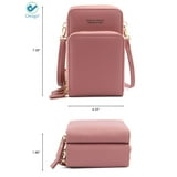 Deago Women Crossbody Cellphone Purse Touch Screen Bag RFID Blocking ...