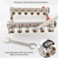 27-29 28-30 Double Open End Wrench Underfloor Heating Manifold Wrench ...