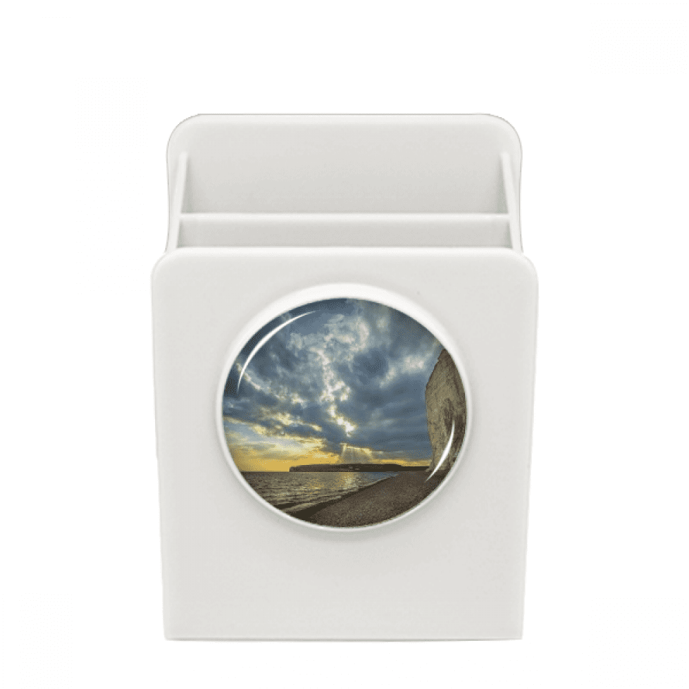 Ocean Water Sky Cloud Science Nature Picture Desk Pencil Holder Cup Pen ...