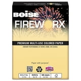 Boise FIREWORX 20lb Paper, 8.5 x 11, Boomin' Buff, 500 Sheets/Ream ...