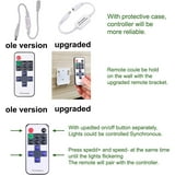 12V Under Cabinet Light LED Puck Lights Wireless Downlight Spotlights ...