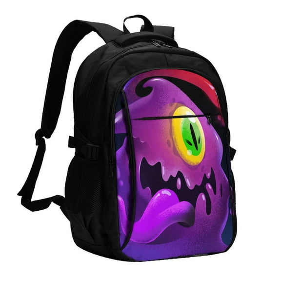 Extra Large 50L Travel Laptop Backpack with USB Charging Port, College ...