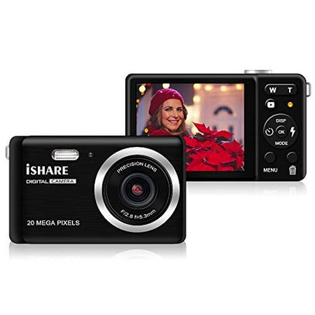 ISHARE Digital Camera for Photography with 2.8??LCD, 20MP HD ...