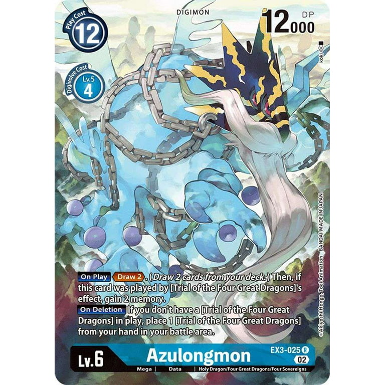 Azulongmon Card