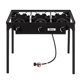 Ktaxon 3 Burner Gas Propane Cooker Outdoor Camping Picnic Stove Stand ...