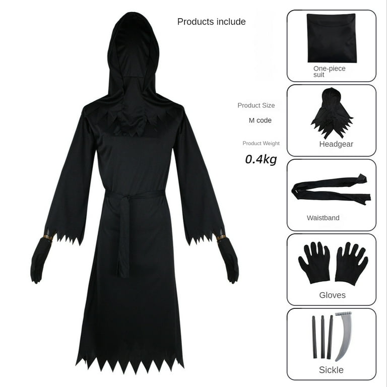 Faceless Grim Reaper Costume