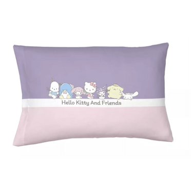 Hello Kitty Kids Plush Bedding Cuddle and Decorative Pillow Buddy ...