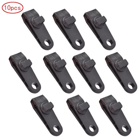 10 pcs Outdoor Tents Plastic Retaining Clips Premium Lock Grip Canopy ...