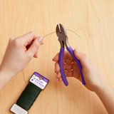 FloraCraft Floral Wire Cutter 6.3 inch Green Heavy-Duty Steel Blades ...