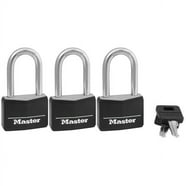 Master Lock 140D Brass Padlock Keyed Different 4-Pack - Walmart.com