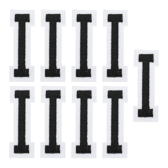 English Alphabet Letters Mixed Embroidered Sew on Badge Iron Patch for ...