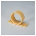 1-Inch Plastic Pipe Clamp, 2-Hole Mount Strap for 1-1/8" OD Pipe (1 ...