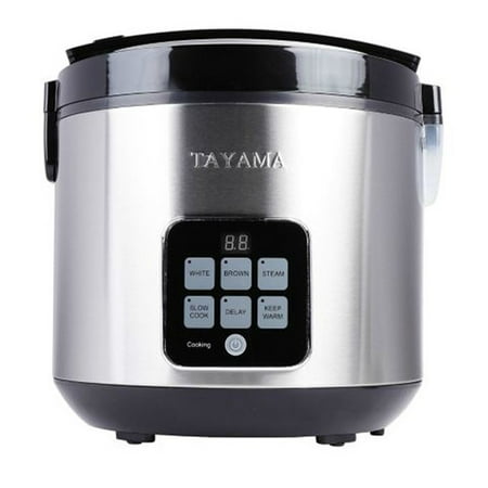 Tayama 10-Cup Digital Rice Cooker and Food Steamer - Walmart.com