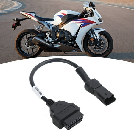 ANGGREK OBD Diagnostic Adapter,Motorcycle Diagnostic Cable,4Pin OBD ...