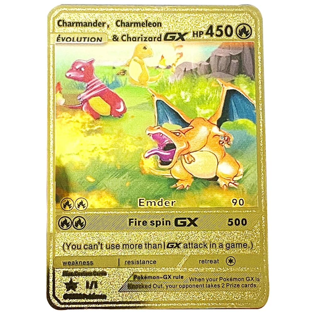 Cartas de Pokemon 10000 WANGXIAOYU Arceus Pikachu Charizard Vmax Gx ...