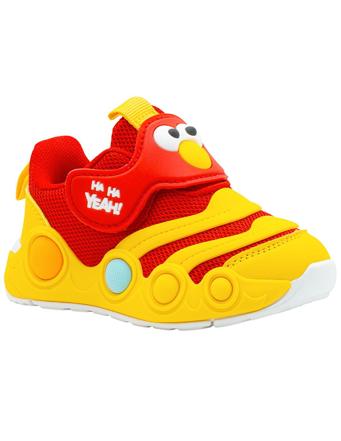 Tenis Niño Plaza Sésamo® Elmo Rojo Antiderrapante Elástico rojo 15.5 ...