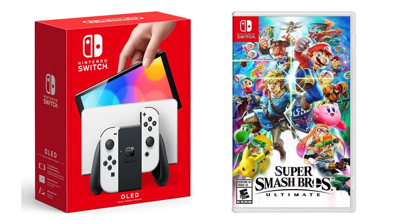 Consola Nintendo Switch OLED w/White Joy-Con - Standard Edition ...