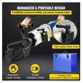Electric Rebar Bender 1200W 1/4-7/8 Inch, Portable Hydraulic Steel ...