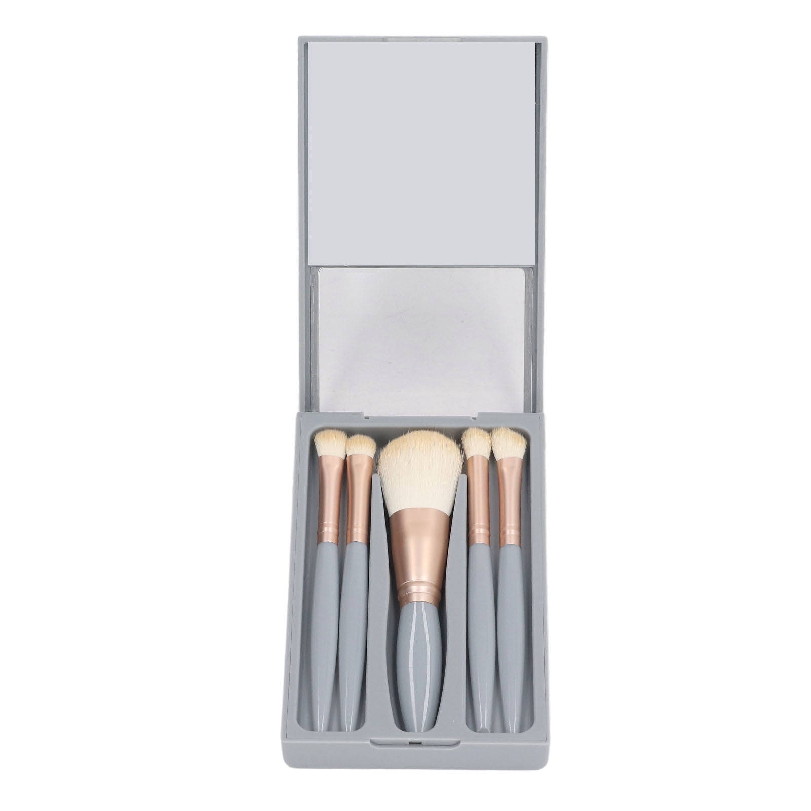 Juego de mini brochas de maquillaje, 5 brochas de maquillaje portátiles ...