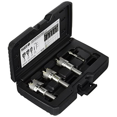 Klein Tools 31872 Carbide Hole Cutter Set Packed in Rust-Proof Molded ...