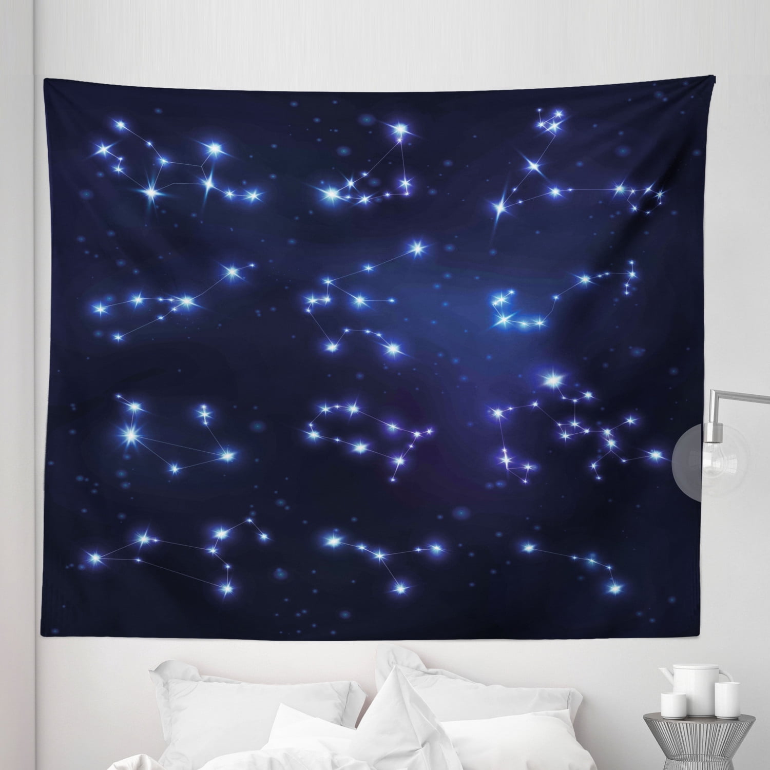 Constellation Tapestry, Realistic Celestial Gemini Leo Pisces ...