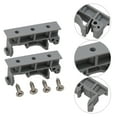 qiya 2PCS 35mm PCB DIN Rail Mounting Adapter PCB Mount Bracket Clips ...