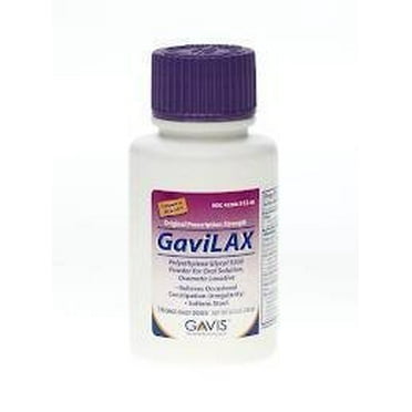 GaviLAX Laxative Oral Solution Powder, 8.3 Oz. HSA/FSA Eligible ...