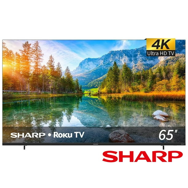 Smart TV SHARP 65 Pulg Aquos Frameless 4K UHD 4TC65DL7UR | Walmart en línea