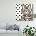 Trademark Fine Art Dapper Animal Canvas Art - 24x24 inches - Walmart.com