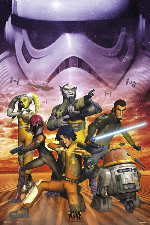 Star Wars Rebels Empire Poster (24 x 36) - Walmart.com