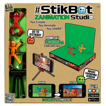 Stikbot 2-in-1 Zanimation Studio with Z Screen - Walmart.ca