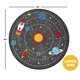 Delta Children Kids Outer Space Round Area Rug, 39-Inch, Grey - Walmart.com