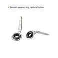1.9mm Iron Fishing Rod Guide Repair Kit Eyelet Replacement, Silver 8 ...