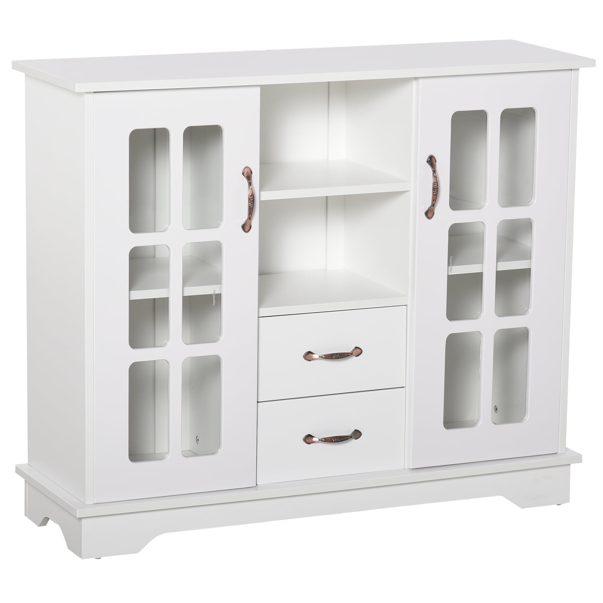 Click here for Homcom Buffet Cabinet With Drawers  Cupboard  Shel... prices