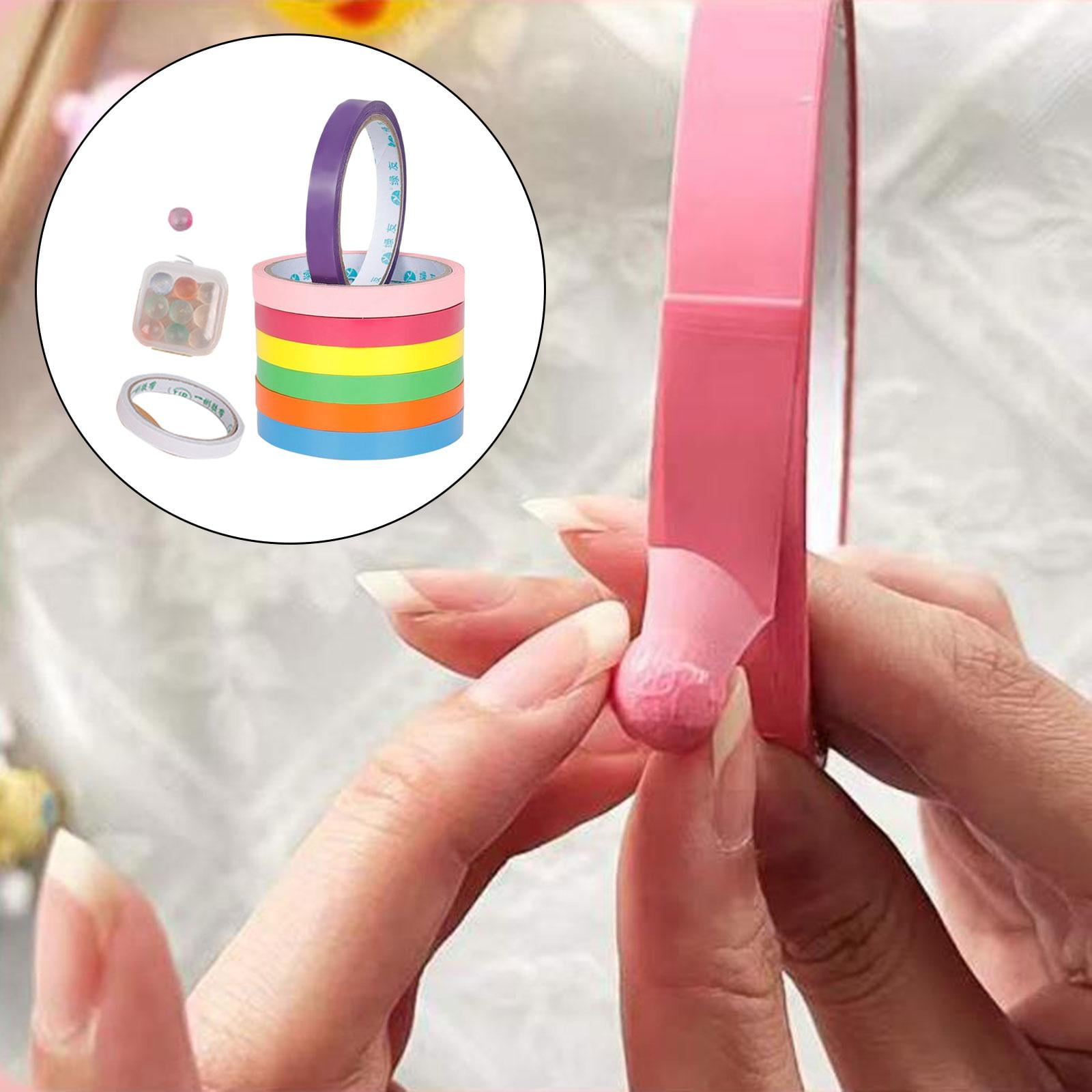 Sticky Ball Tapes Candy Color Tape Game Sticky Toys Rainbow Para Fiesta ...