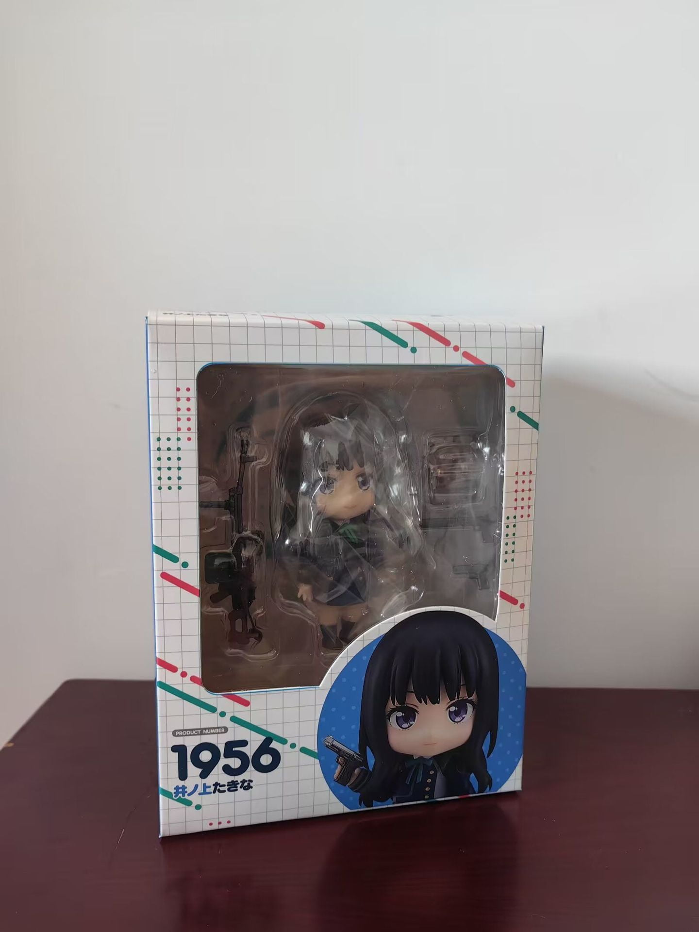 Figuras de acción Arco Iris Latino PVC que cambian de cara Lycoris Recoil Nishikigi Chisato ...