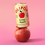 OLIPOP Prebiotic Soda Crisp Apple 12 fl oz Refrigerated Gut-Friendly Drink - Walmart.com