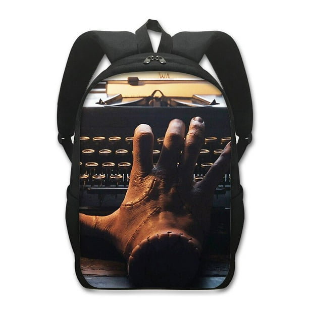 American Nevermore Academy Gothic Girl Backpack Wednesday Addams and ...