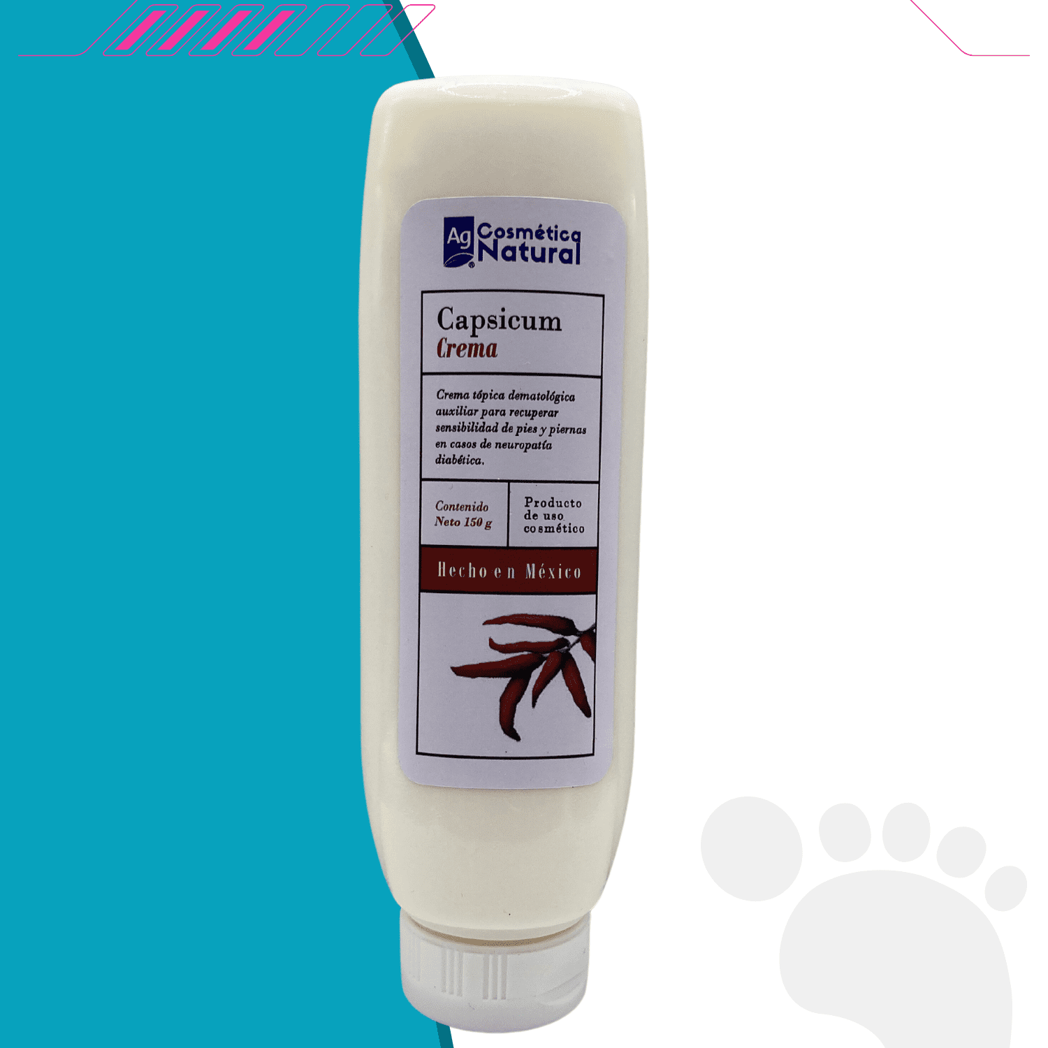 Capsicum Crema Auxiliar Para Neuropatía Diabética | Walmart en línea