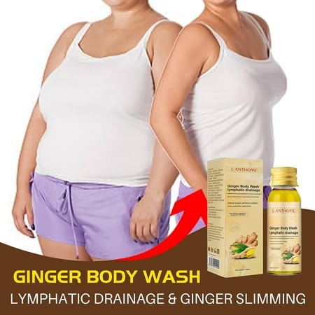 Ginger Sculpting Shower Gel Cleans Skin, Dredges Lymphatics, Slims ...