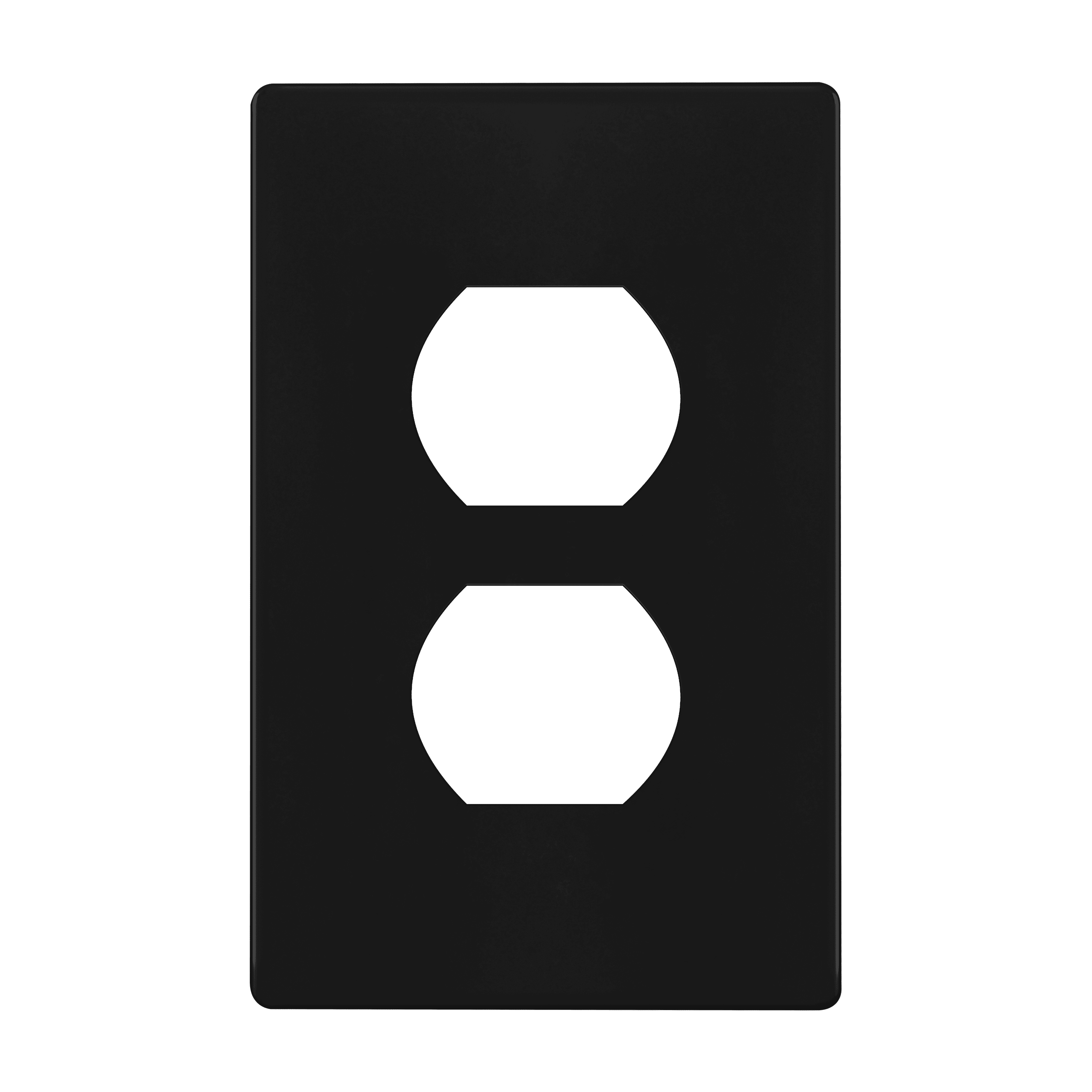 ENERLITES Screwless Duplex Wall Plate, Receptacle Outlet Cover ...