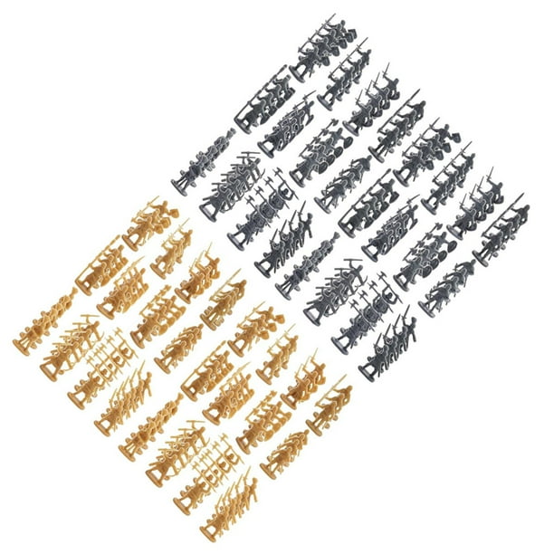 serony 200 Pieces Soldier Figures Collectible for Lesson Project Layout ...