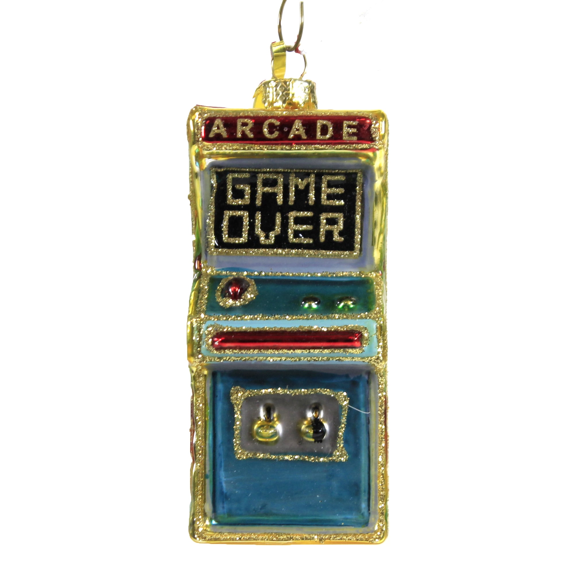 Holiday Ornament Vintage Arcade Game Glass Retro Bar Video ...
