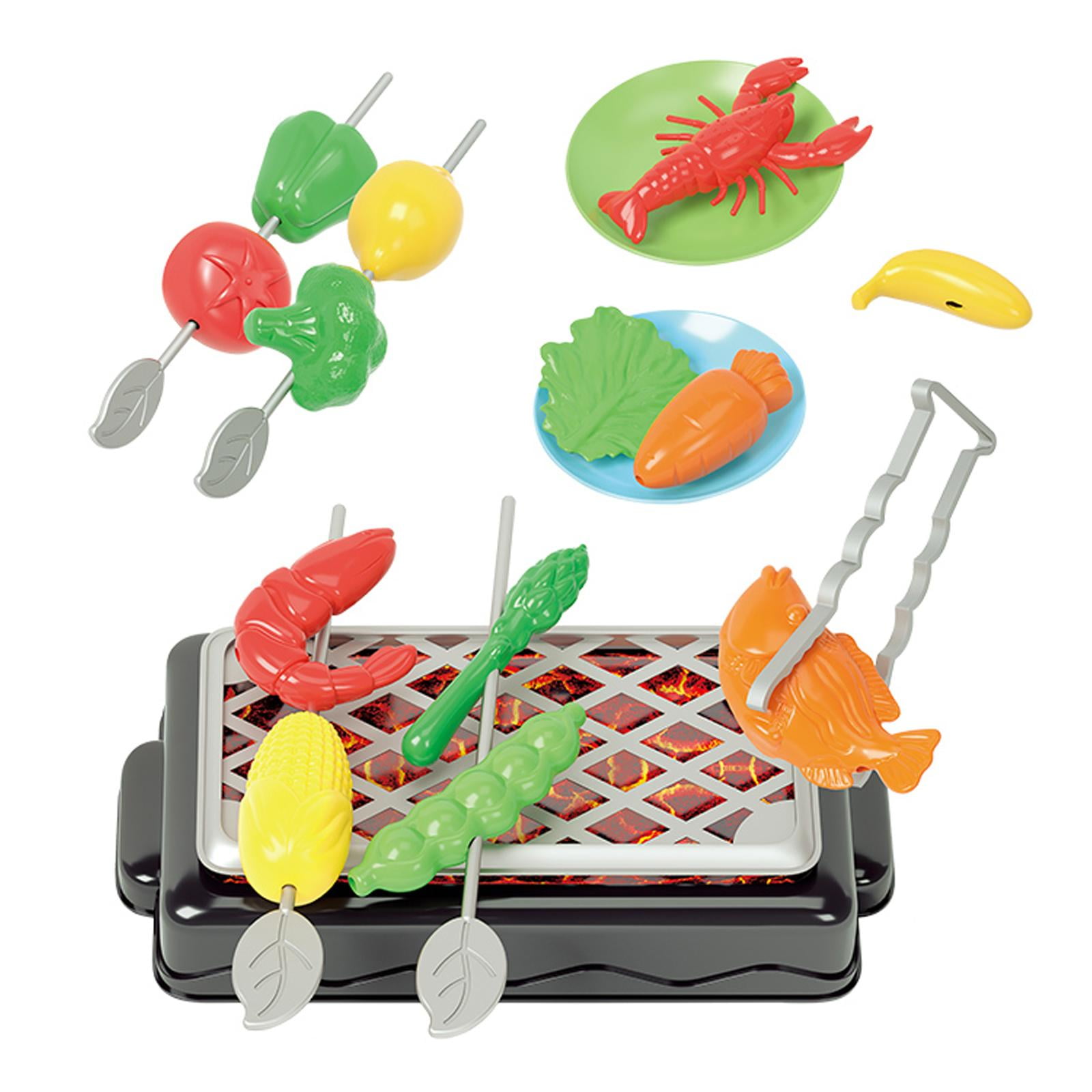 Simulation Food Barbecue Model Grill Toy Cooking Gift Children's ...