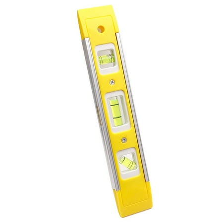 YDJKET Mini Magnetic Torpedo Level 230 mm, Magnetic Bubble Level with 3 ...