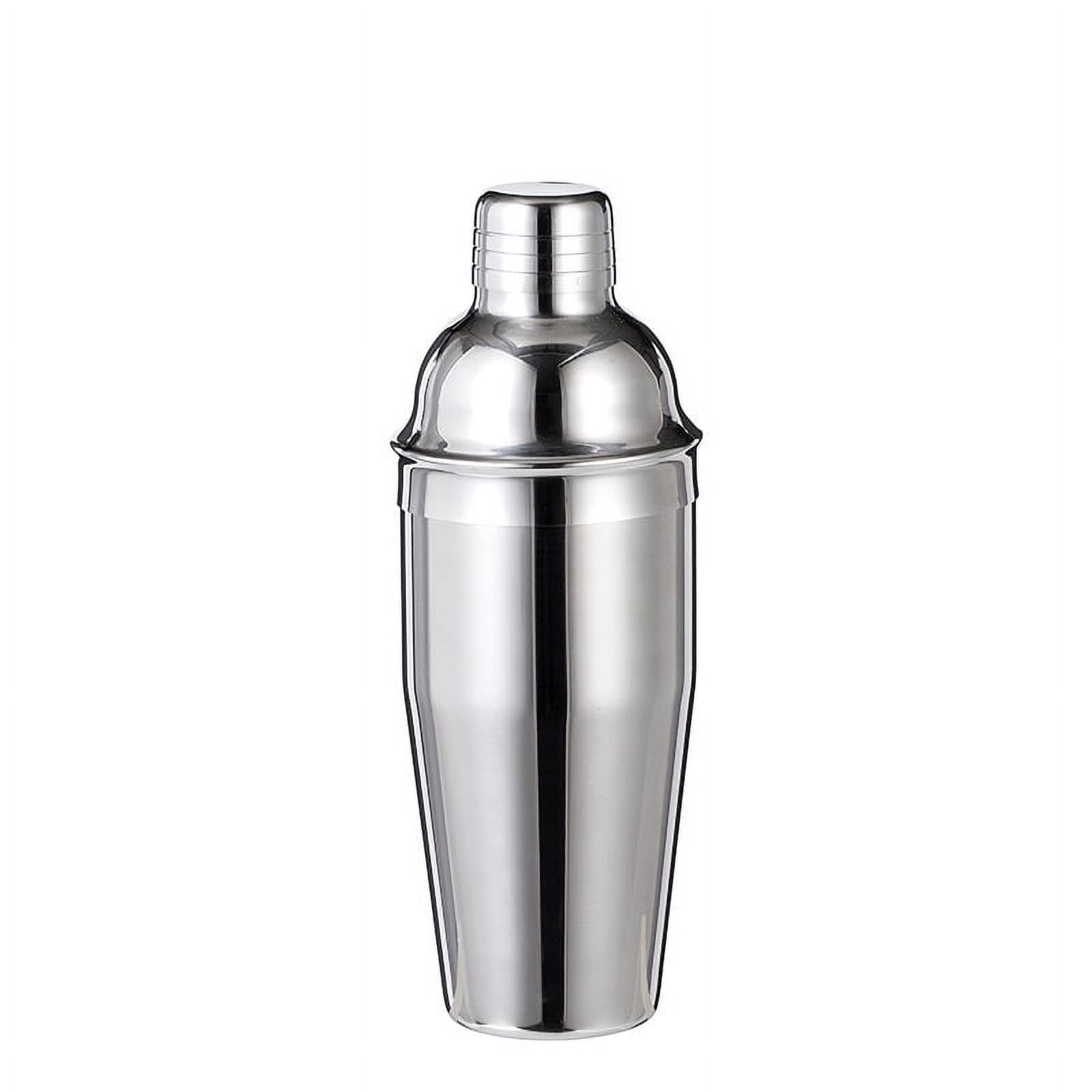 Mezclador de bebidas Martini Shaker de 26 oz con colador incorporado ...